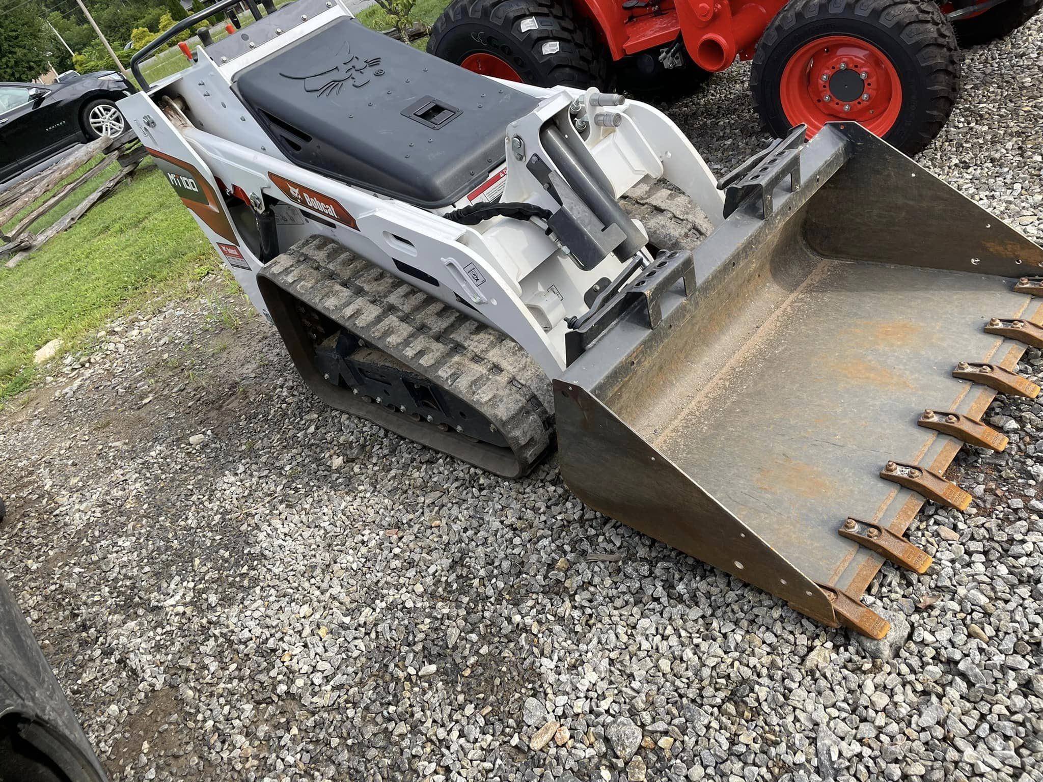 Rent the Bobcat MT100-Mini Skidsteer | J Creek Equipment Rental, LLC